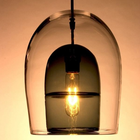 Miro Lamp Short Shade With Veil | Moana Glass By Ryan Staub